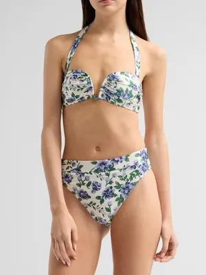 Peony Enamour Mid-high-cut Bikini Bottom