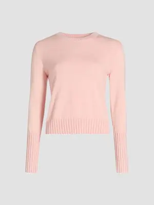 Guest In Residence Rib-knit Cotton-blend Sweater - Sprinkle