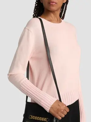 Guest In Residence Rib-knit Cotton-blend Sweater - Sprinkle