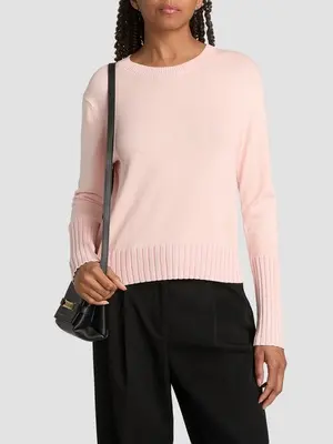 Guest In Residence Rib-knit Cotton-blend Sweater - Sprinkle