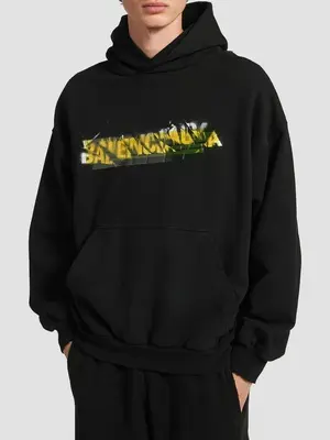 Balenciaga Messy Spray Fit Hoodie