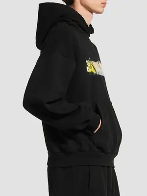 Balenciaga Messy Spray Fit Hoodie