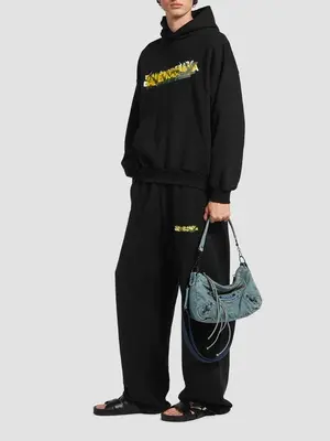 Balenciaga Messy Spray Fit Hoodie