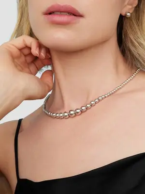 ORADINA Belle Of The Ball Adjustable Bracelet In Sterling