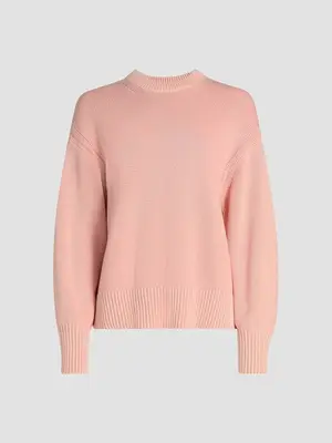 Guest In Residence Sunwash Cotton-cashmere Crewneck Sweater - Sprinkle