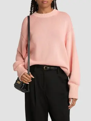 Guest In Residence Sunwash Cotton-cashmere Crewneck Sweater - Sprinkle