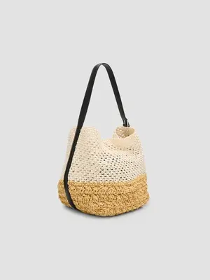 TOTEME Medium Belted Paper Tote Bag