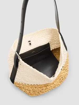 TOTEME Medium Belted Paper Tote Bag