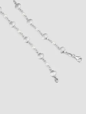ORADINA Ocean Treasures Station Bracelet In Sterling