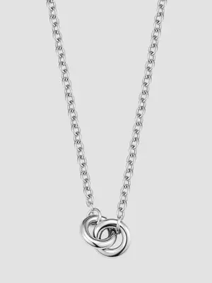 ORADINA Together Pendant Necklace In Sterling - Silver