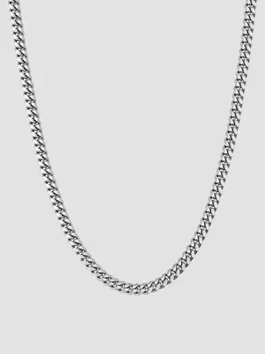 ORADINA Cuban Bold Chain In Sterling - Silver