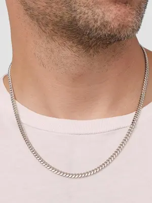 ORADINA Cuban Bold Chain In Sterling