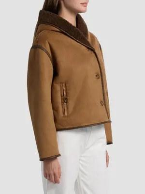 DH New York Madylen Faux Sherpa Jacket