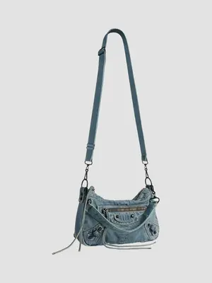Balenciaga Le City Moto Bag - Blue