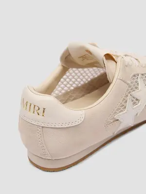 Amiri Pacific Flat Suede & Mesh Low-top Sneakers