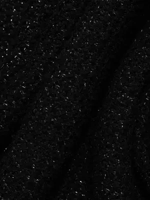 Chiara Boni La Petite Robe Bilok Metallic Tweed A-line Minidress