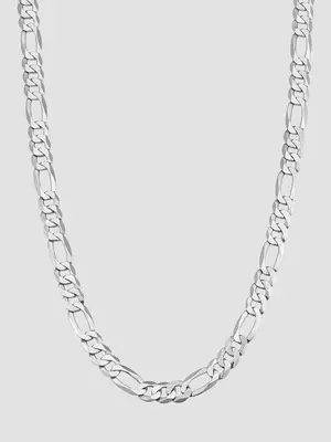 ORADINA Founders Figaro Chain In Sterling