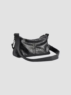 Balenciaga Le City Moto Small Crossbody Bag - Black