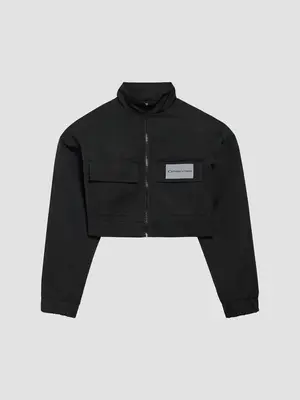 Balenciaga Cropped Tracksuit Jacket