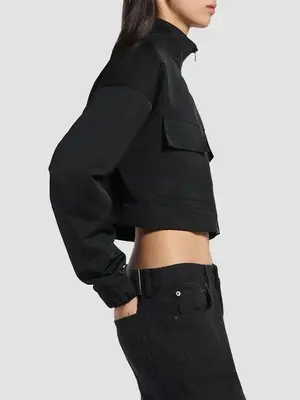 Balenciaga Cropped Tracksuit Jacket