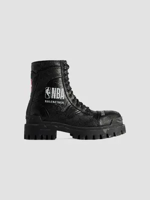 Balenciaga X Nba Collaboration Combat Strike Boots