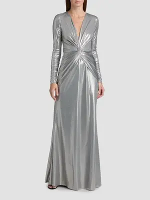 Chiara Boni La Petite Robe Hajarix Splendid Ruched Gown