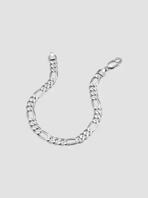 ORADINA Founders Figaro Bracelet In Sterling