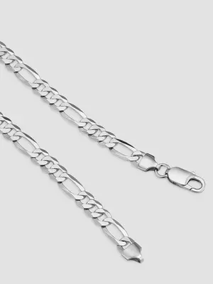 ORADINA Founders Figaro Bracelet In Sterling
