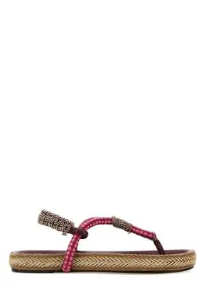 Isabel Marant Étoile Fabric Gypso Sandals - Multicolor