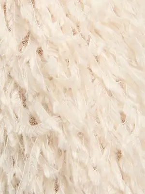 TOTEME Feathered Jersey Sleeveless Top