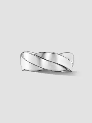 David Yurman Dy Helios Band Ring In Sterling 9mm
