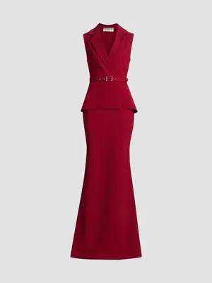 Chiara Boni La Petite Robe Thadira Jersey Sleeveless Gown