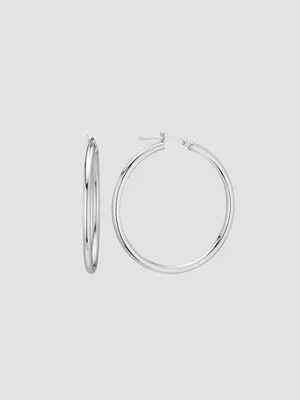 ORADINA Mini Everyday Hoops In Sterling
