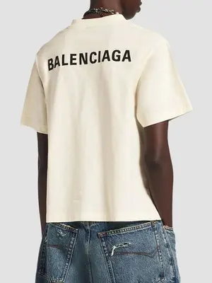 Balenciaga Back T Shirt Fit