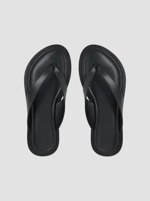 A.emery Viola Leather Sandals - Black