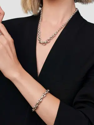 ORADINA Take Me There Mariner Bracelet In Sterling