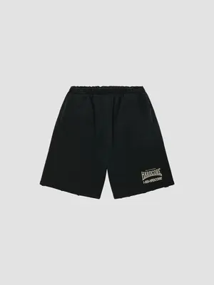WILLY CHAVARRIA Hardcore Buffalo Cotton Sweatshorts