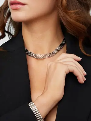 ORADINA The Panther Bracelet In Sterling
