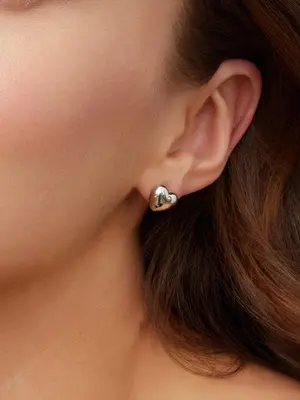 ORADINA Lover Studs In Sterling