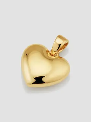 ORADINA 14k Yellow Lovely Pendant Charm