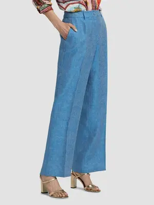 Elie Tahari The Edna Pintuck Pants