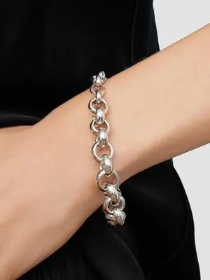 ORADINA Roll With It Rolo Bracelet In Sterling