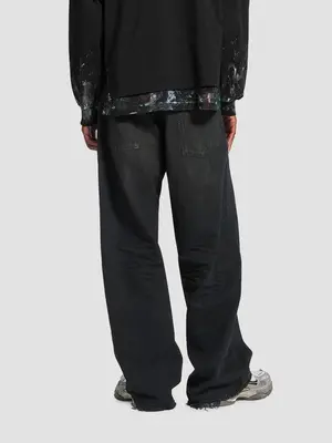 Balenciaga Casual Jeans - Black
