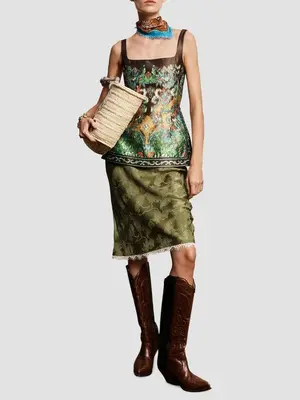 ALEMAIS Charlotte Printed Top - Multi