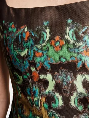 ALEMAIS Charlotte Printed Top - Multi