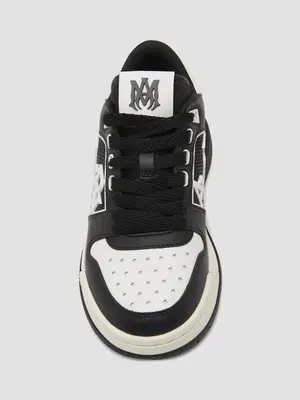 Amiri Leather Logo Platform Sneakers