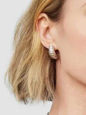 ORADINA Lady Finger Drop Earrings In Sterling