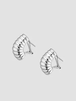 ORADINA Lady Finger Drop Earrings In Sterling