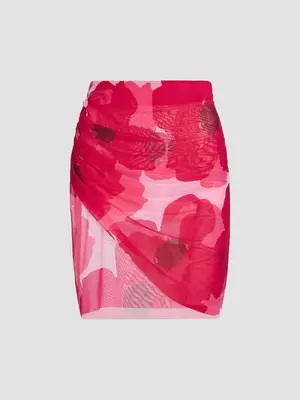 Chiara Boni La Petite Robe Acero Illusion Print Sarong - Multi