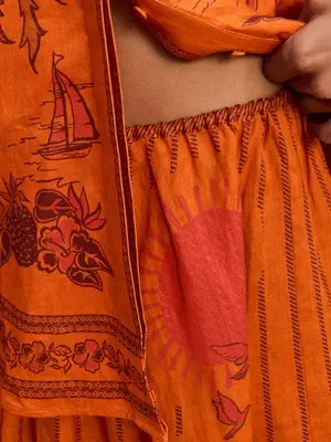 ALEMAIS Boathouse Maxi Skirt